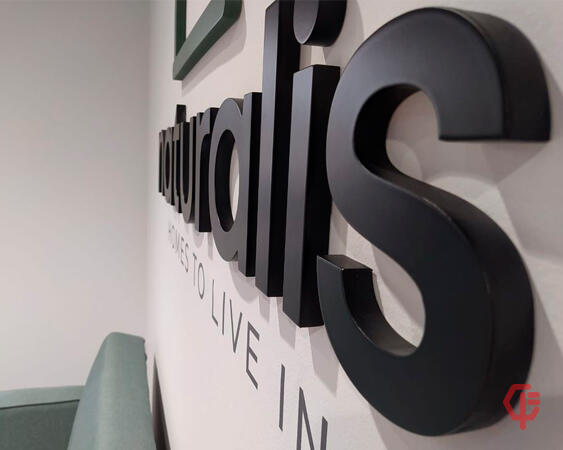 Letras corpóreas PVC, aluminio, acero inoxidable... - Ferpala